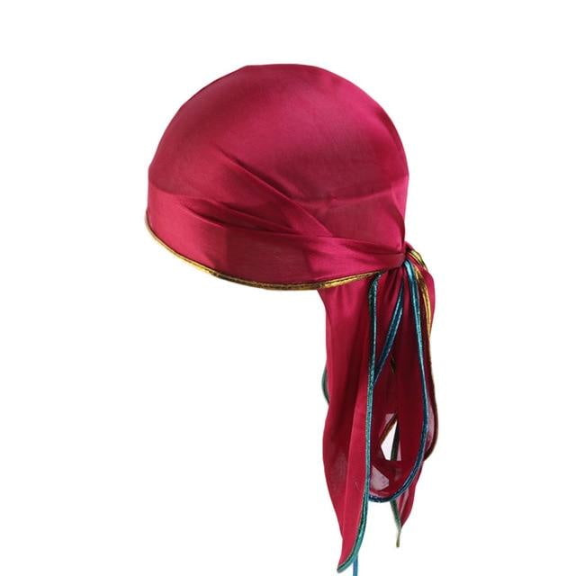 Red durag glossy edges | Durag-Shop