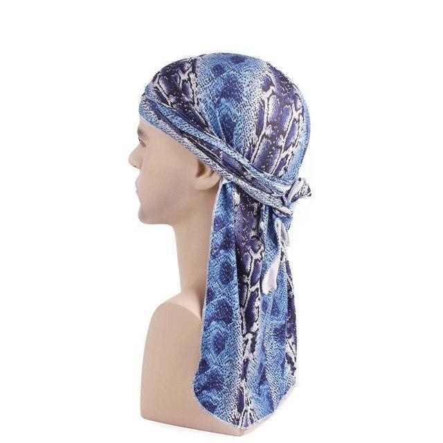 Blue durag leopard | Durag-Shop