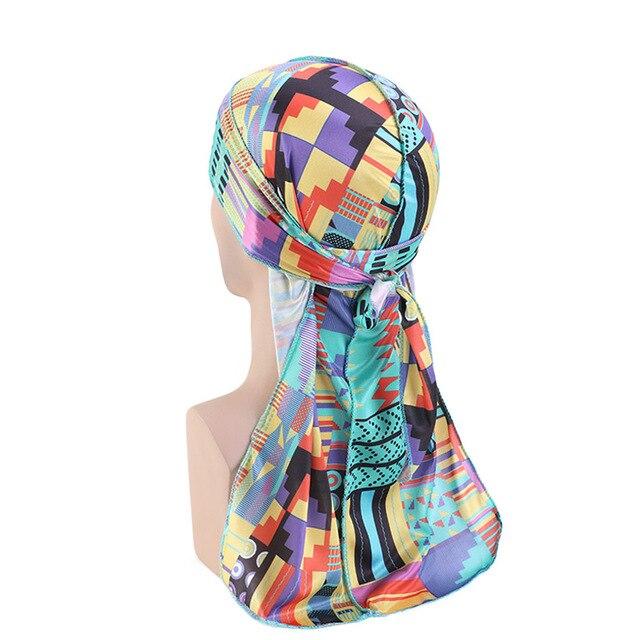 Blue durag multicoloured | Durag-Shop