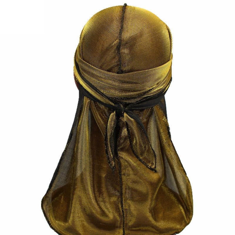 Golden durag shiny mesh | Durag-Shop