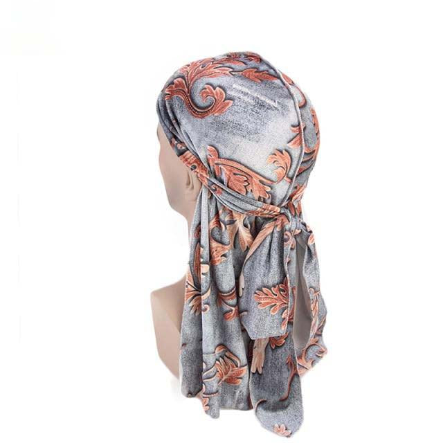 Grey velvet durag laurel | Durag-Shop