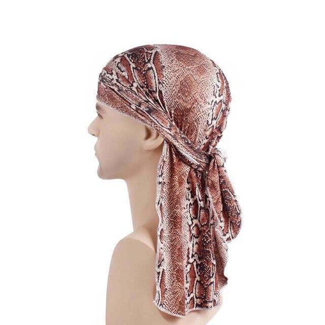 Durag marron léopard | Durag-Shop