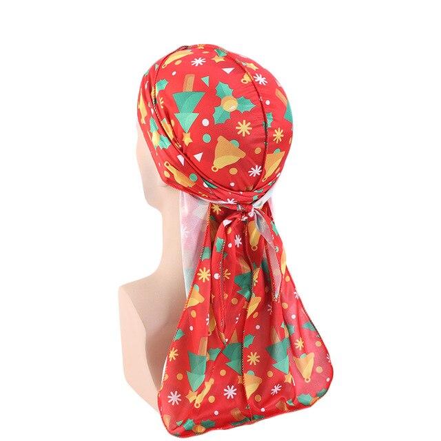 Durag rouge noël sapin | Durag-Shop