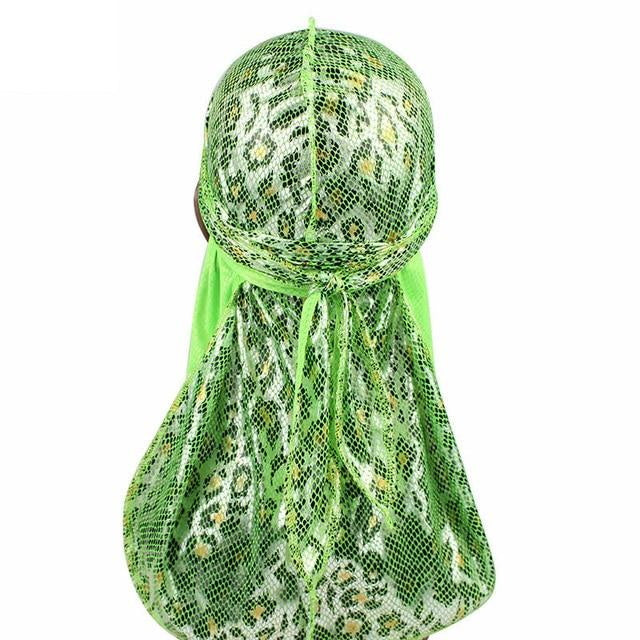 Green durag leopard | Durag-Shop