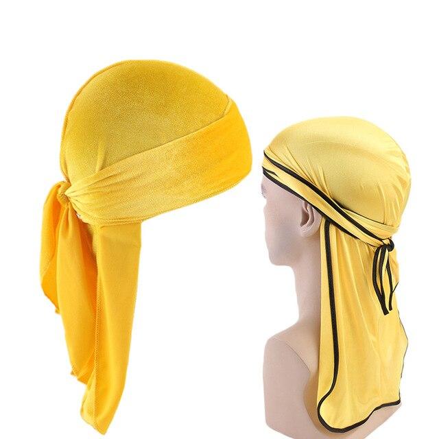 Black and yellow durag pack | Durag-Shop